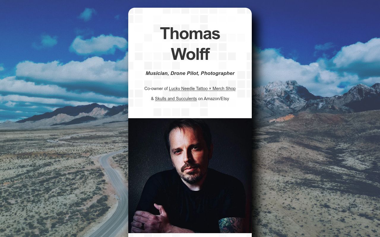 Thomas Wolff | Online Profiles
